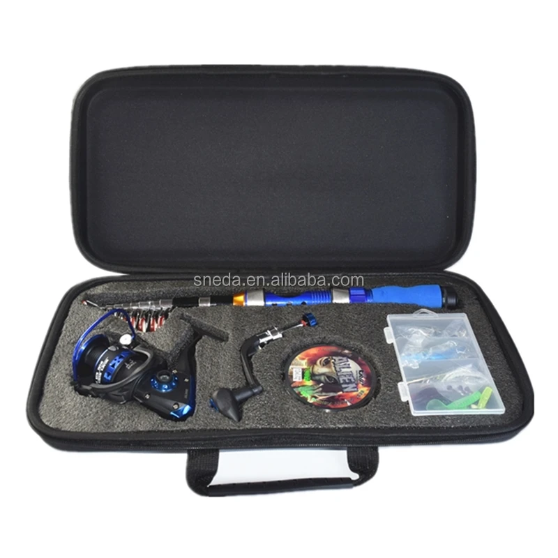 Telescopic Fishing Rod And Reel Combo Set With Fishing Line,Fishing ...