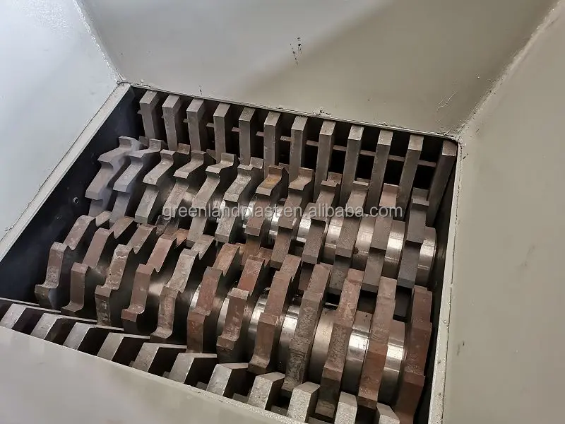 Greenlandplast Metal Shredder Plastic Pallet Box Shredder for Scrap ...