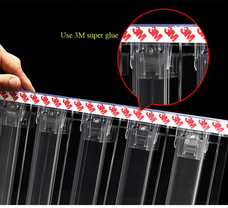 Acrylic Cigarette Pusher - Adjustable Spring Loaded Shelf Dividers for ...