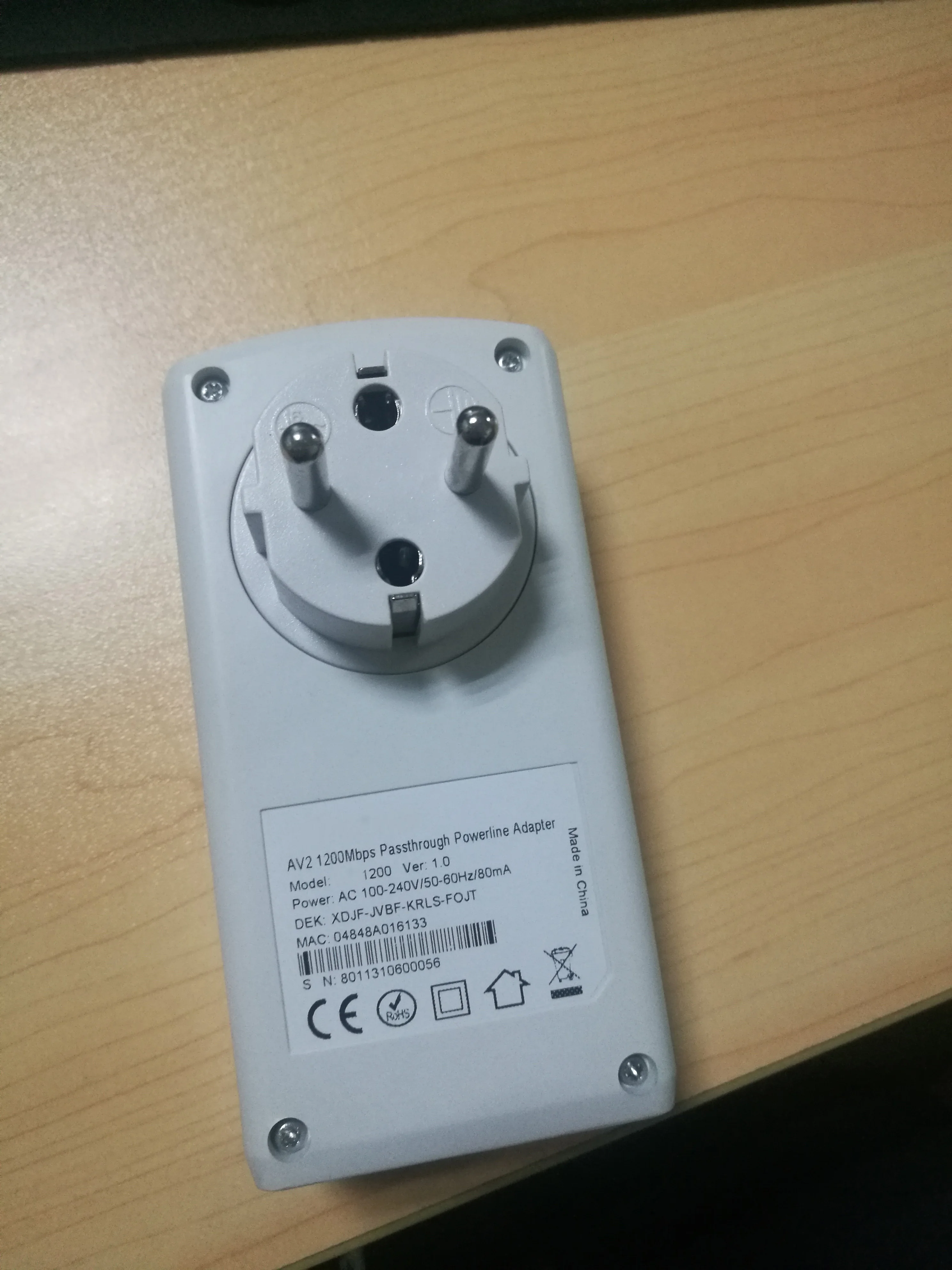 7inova AV500 Powerline Ethernet Adapter - Efficient Networking