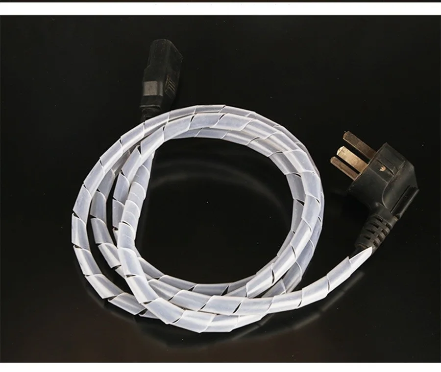 Anti-cat-bite Wire Receiving Tube Wire Wrapping Device Spiral ...