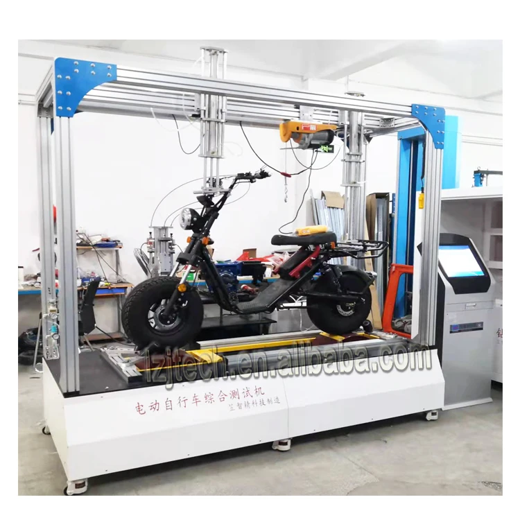 LZJ Electric Motorcycle Testing Machine - Road Condition Analysis