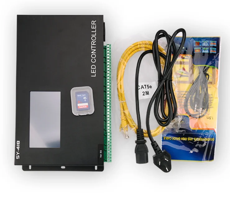 Sy-418-b2触摸屏音乐控制器dmx至spi Ac100v- 240v 8通道dmx512可编程数字led控制器 - Buy 可编程控制器 ...
