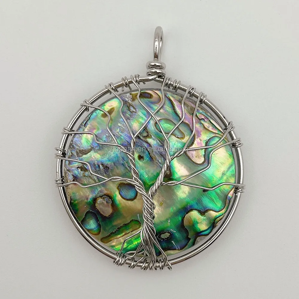 Mop204 Green Natural Shell Pendants Handmade - Buy Red Natural Coral ...