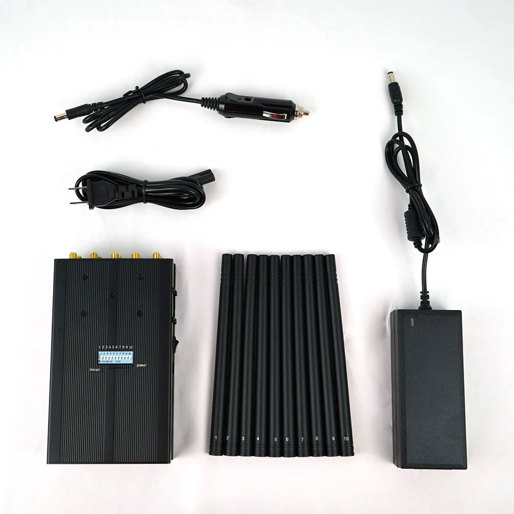 10 Channels Handheld Gsm Cdma Lte 3g 4g 5g Wifi Gps Lojack Vhf Uhf ...