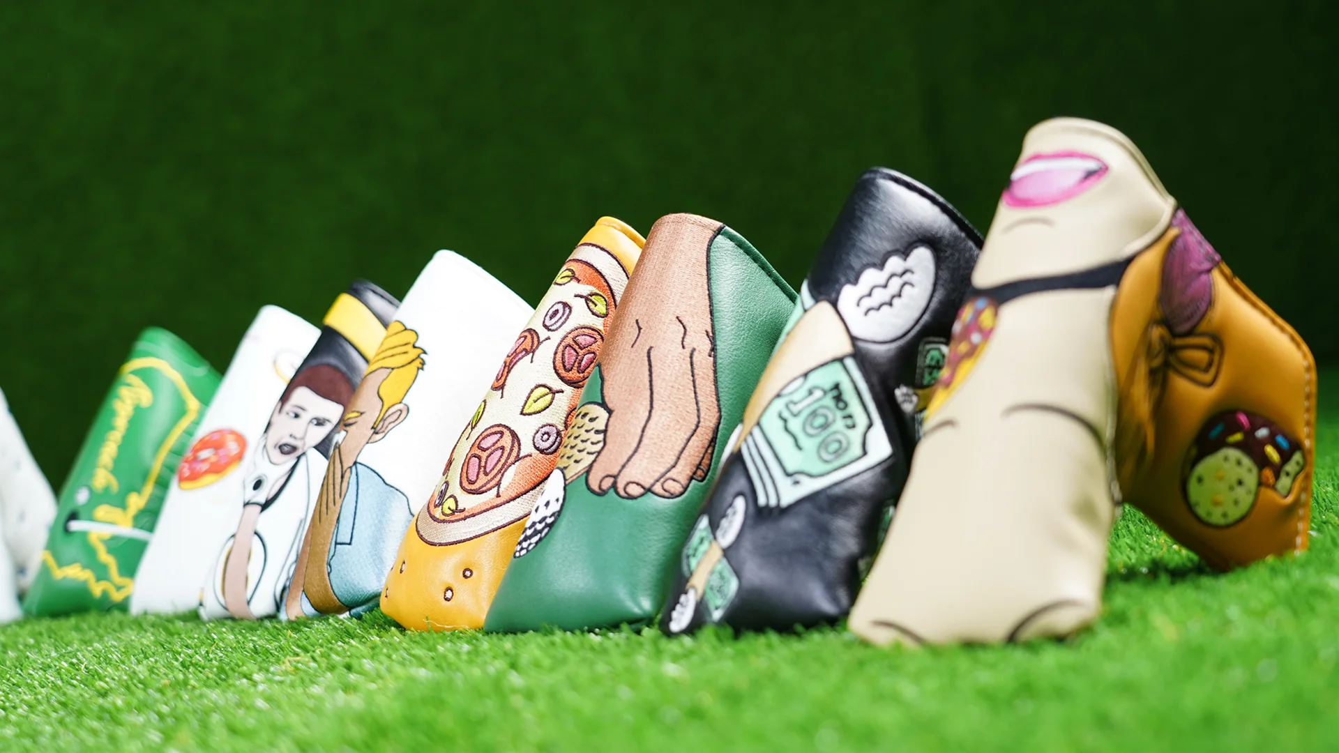 2023 New Design Custom Golf Large Mallet Putter Head Cover - Buy Golf ...