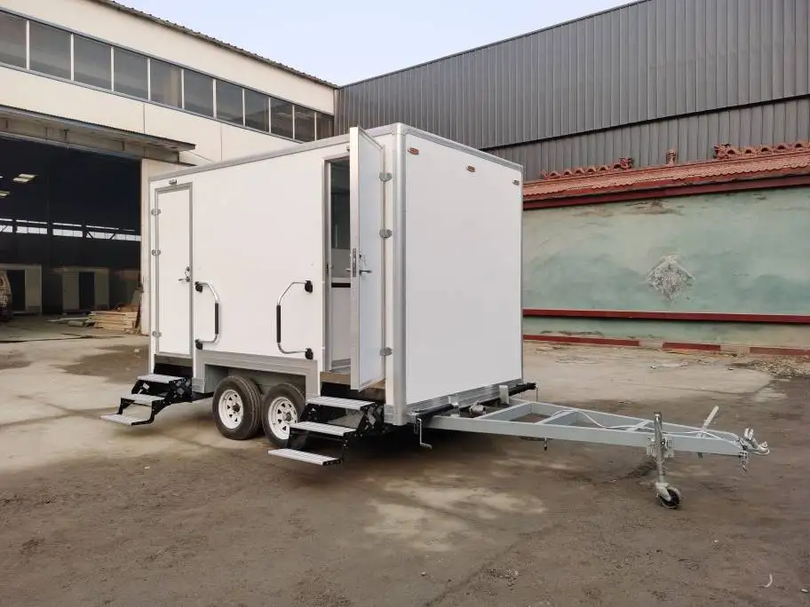 2026 Luxury Self-Contained Mobile Toilet Trailer High Quality Portable ...