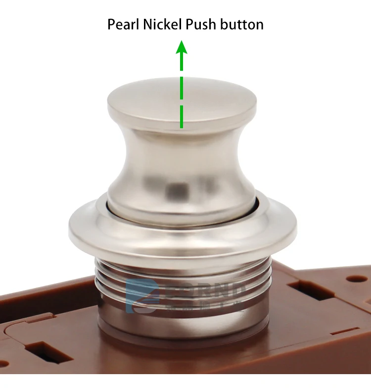 Link- Motorhome Door Lock Rv Cabinet Push Lock Push Button Catch ...