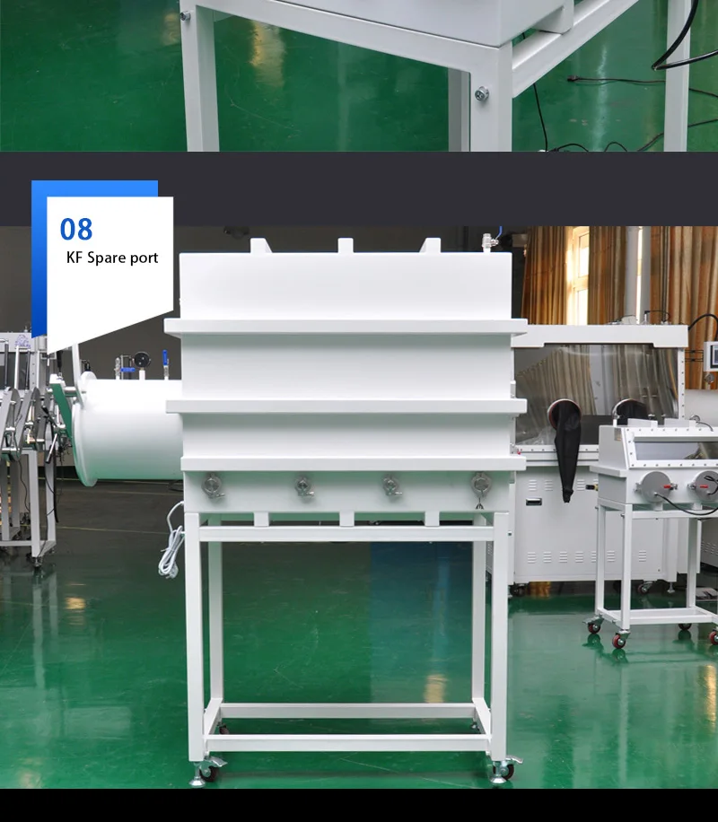 Inert Gas Glove Box Argon Gas Lab Lithium Battery Electrolyte Operating ...