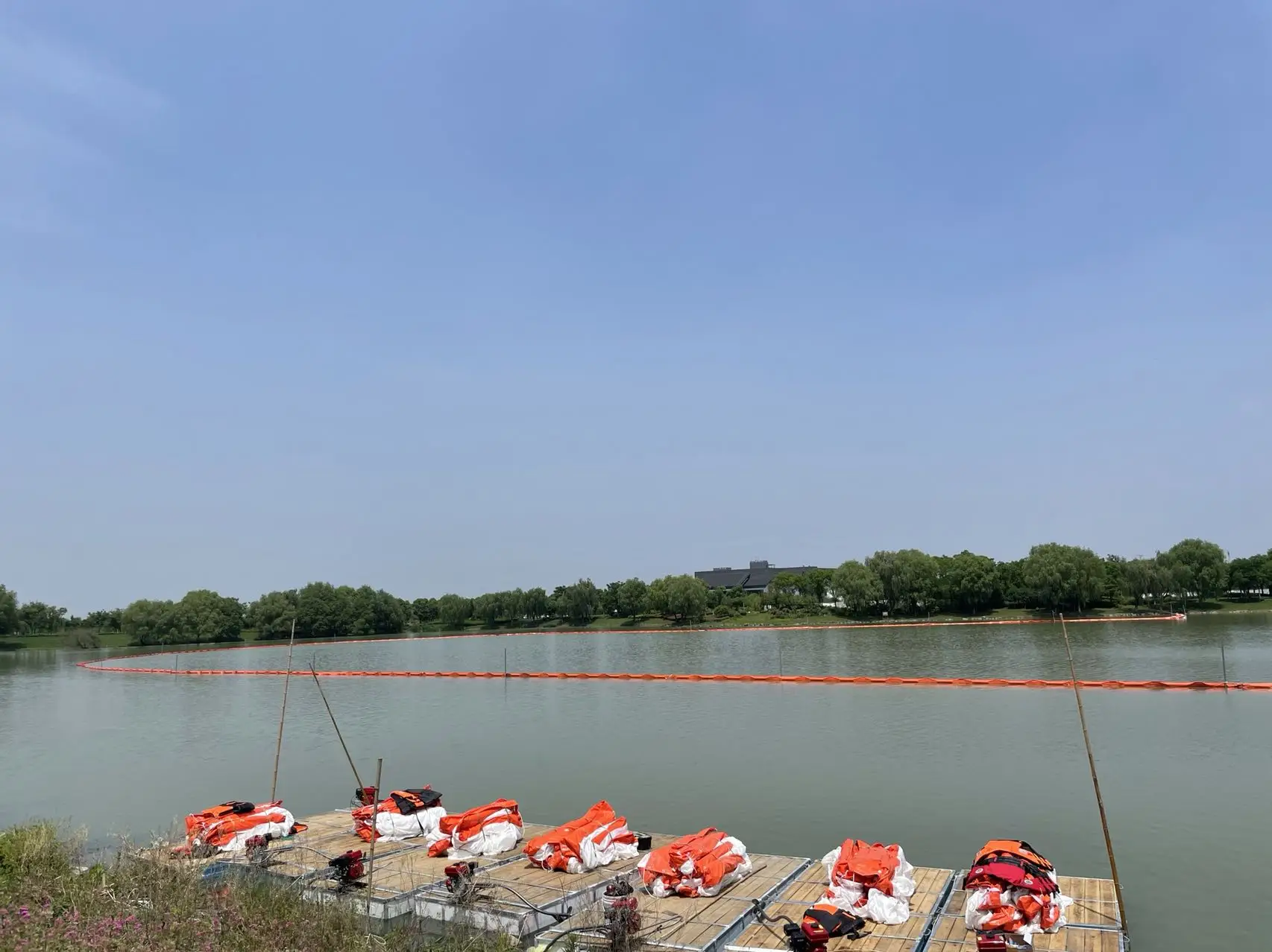 Heavy Duty ASTM Connector Oil Spill Boom Floating Type Oil Spill ...