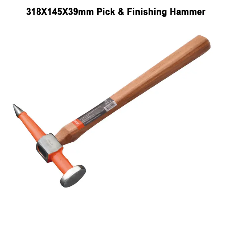 318x145x39mm Pick & Finishing Hammer Crowned Face Finishing Straight ...