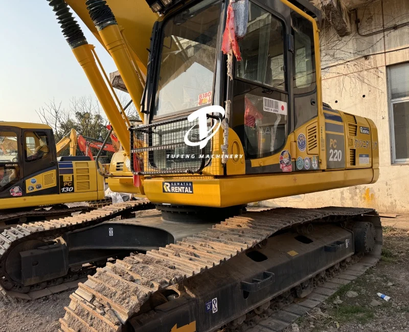 Original Used Komatsu Excavator Medium-sized Digger Machine Used ...