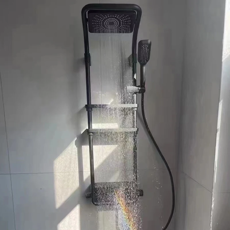 2024 LED Digital Display Intelligent Shower Screen Luxury