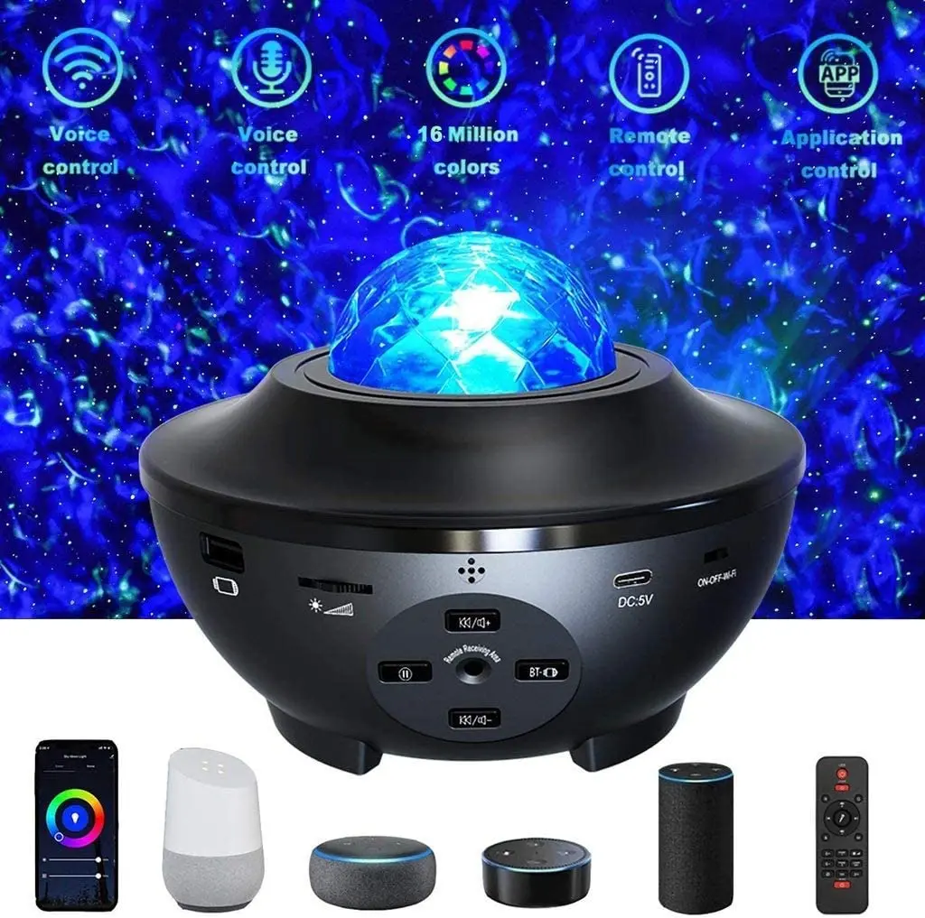 Tuya Smart Wifi Projector - Starry Sky Night Light Lamp