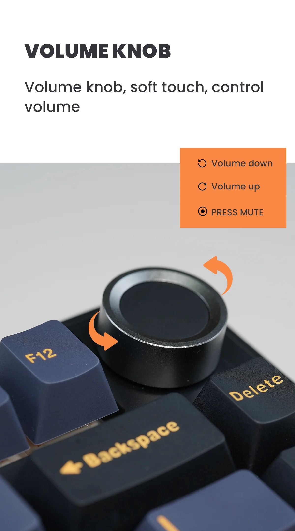 F75 Pro Wireless Compact Keyboard with HIFI Sound & RGB