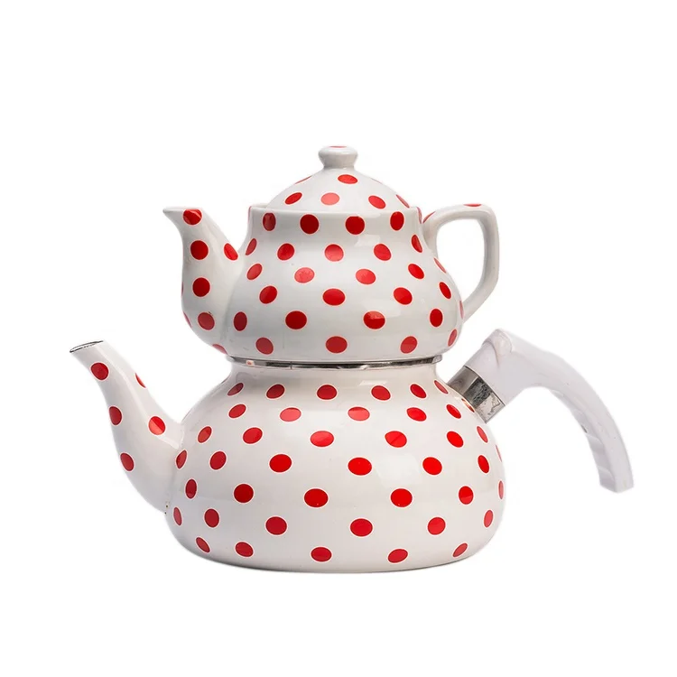 Arabic Restaurant Party Induction Metal Coffee Water Kettle Enamel ...