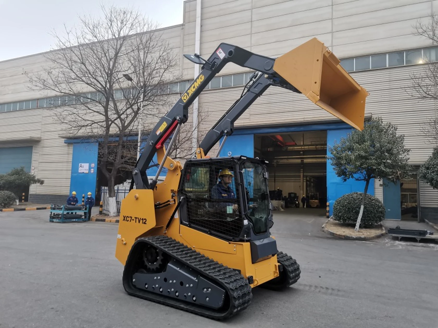 XCMG XC7-TV12 EPA T4F Track Skid Steer Loader - 0.6m3 Bucket