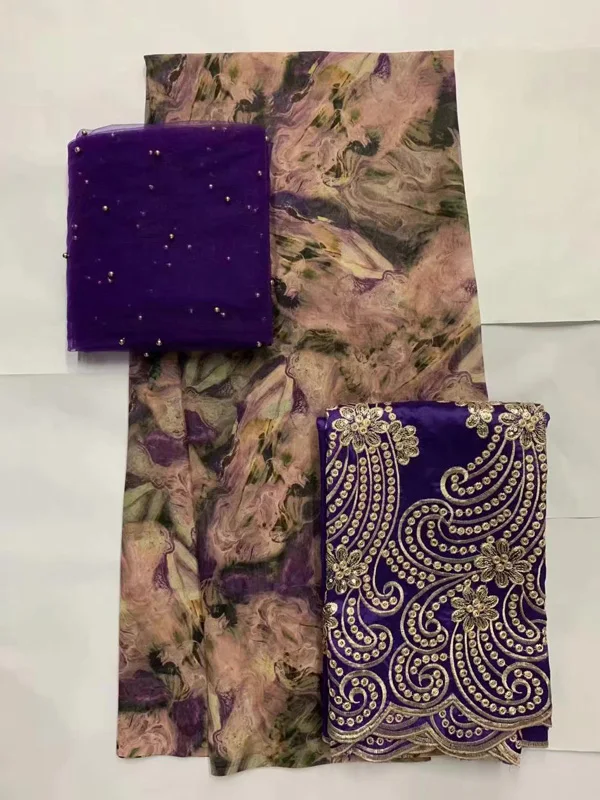 Shop Sudanese Voile Fabric for Women - Sustainable & Stylish