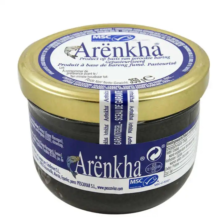 Alibaba.com: Arenkha 350g Glass Herring Pearls Roes, chilled seafood ...