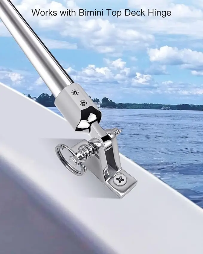 Stainless Steel 316 Marine Bimini Hump Jaw Slide 2 Set-screws 22mm Tube ...