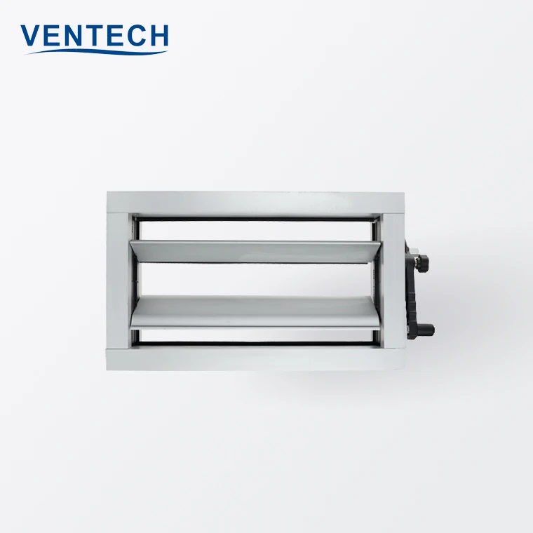 Hvac Aluminum Volume Control Damper Adjustable Air Duct Manual Control ...