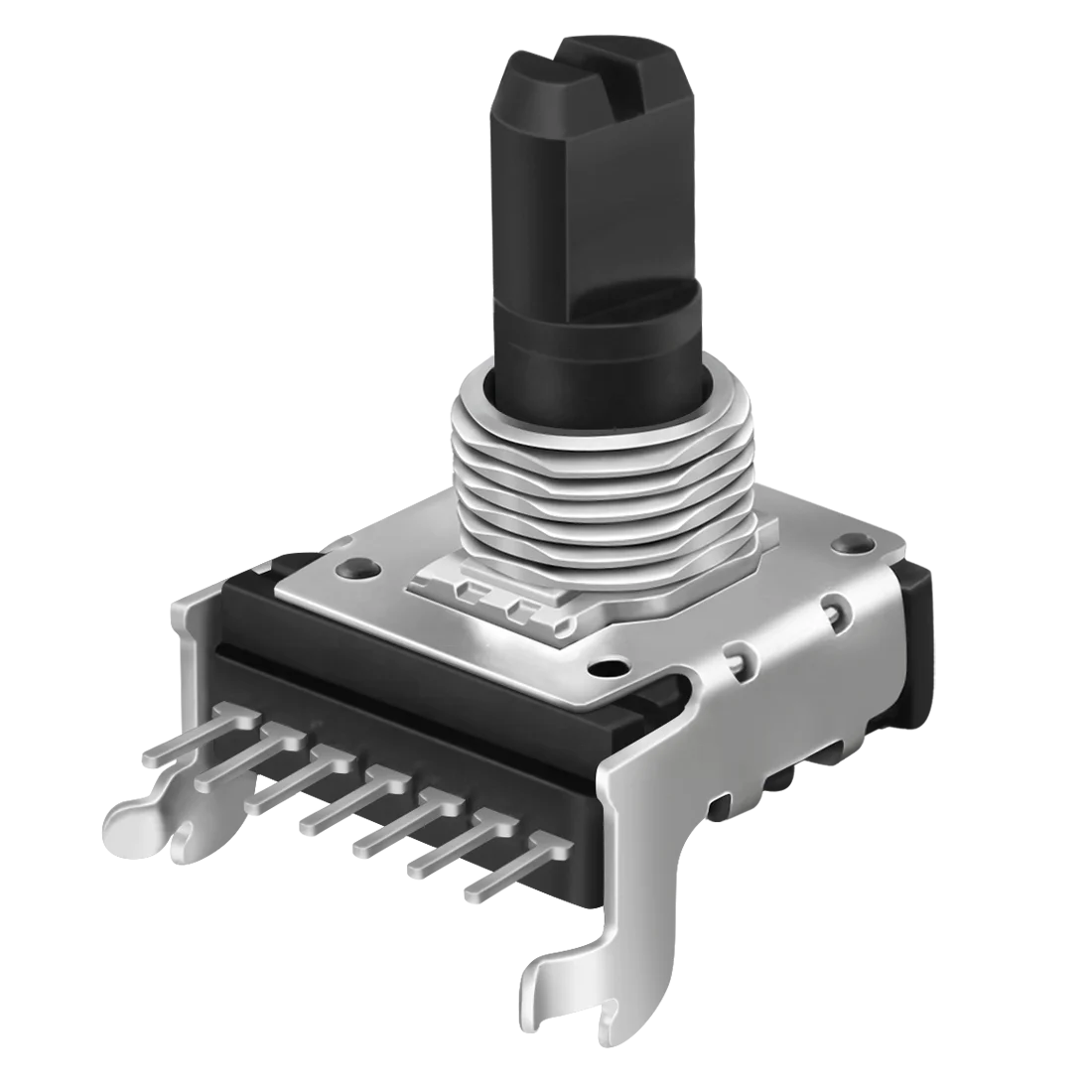 RA14 Insulated Shaft Rotary Potentiometer 7 pin Volume Control Rotary ...