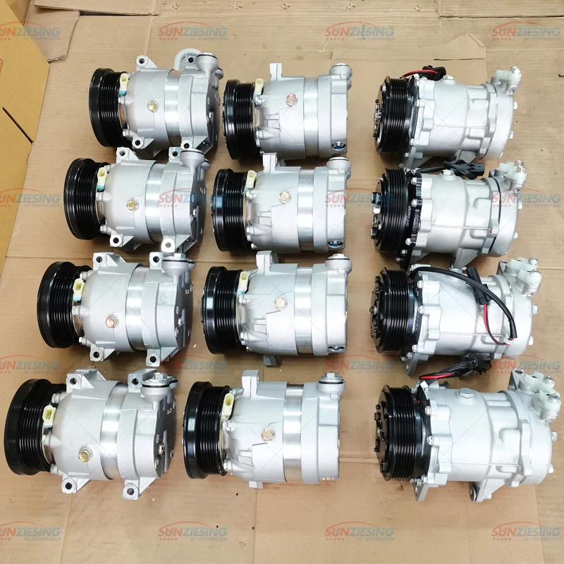 For V5 Auto Air Ac Compressor For Chevrolet Aveo T200 T250 1.4/daewoo ...