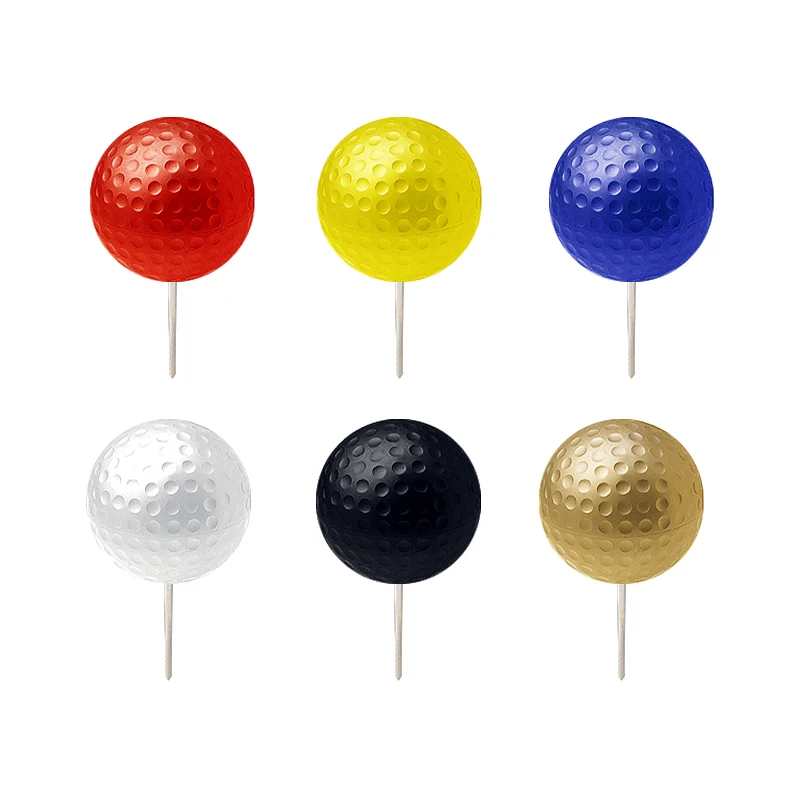 Wholesale Cheap Golf Beveled Dimple Ball Tee Markers