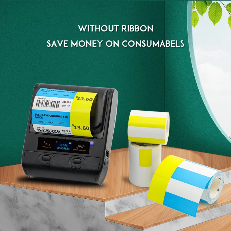 2024 Smart Bottle Label Printer - Portable Thermal Mini Printer