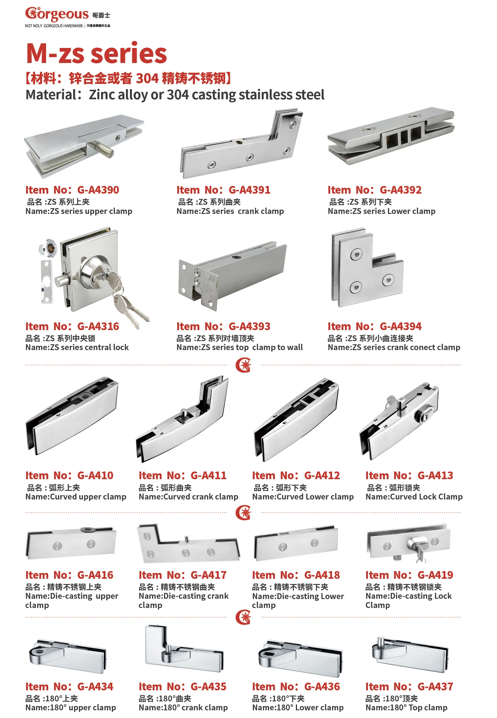 Manufacturer Glass Door Clamp - Tempered Glass Accessories
