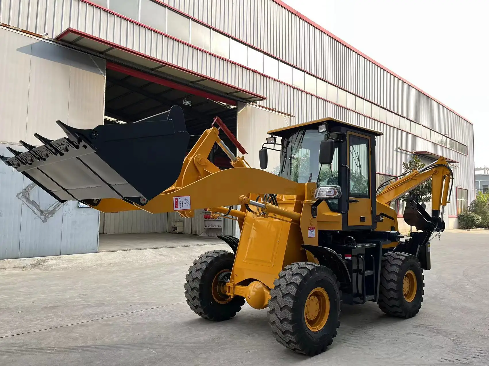 Earthmoving Machinery 4x4 Backhoe Loader Backhoe China Loaders Diesel ...