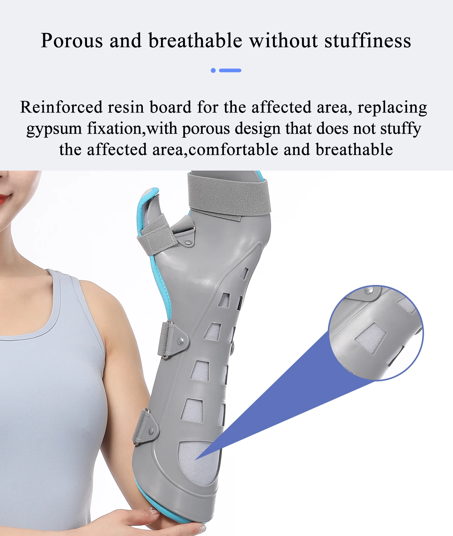 Medical Hand Support Immobilizer Orthosis Splint for Hand Wrist Sprains ...