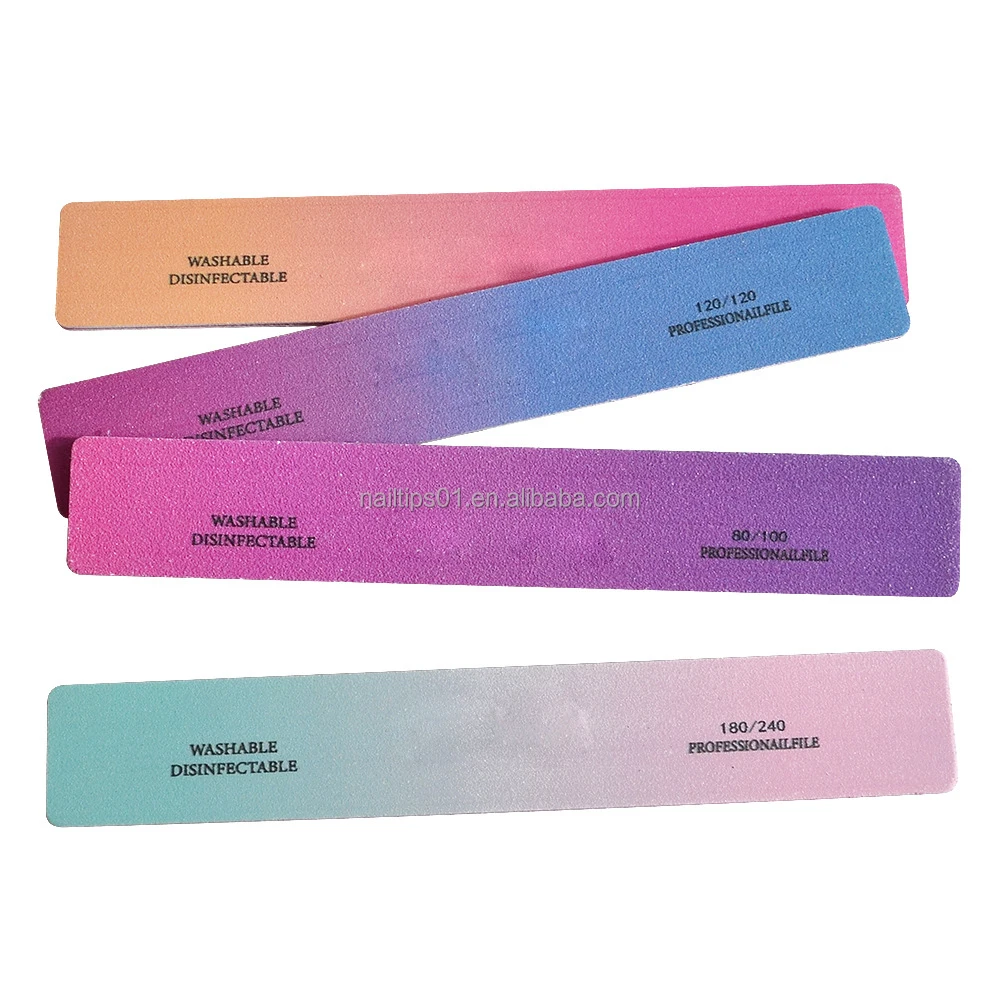 Newest Pink Professional Rectangle Shape File Good Quality Pink Square ...