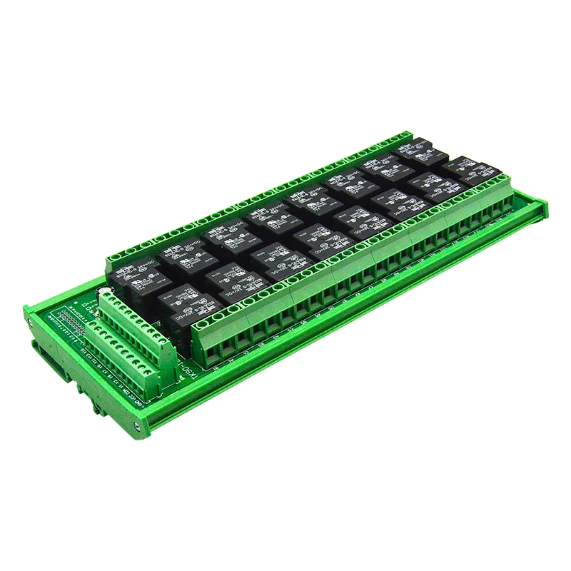 16 channel control relay module 30A with optocoupler isolation PLC high ...