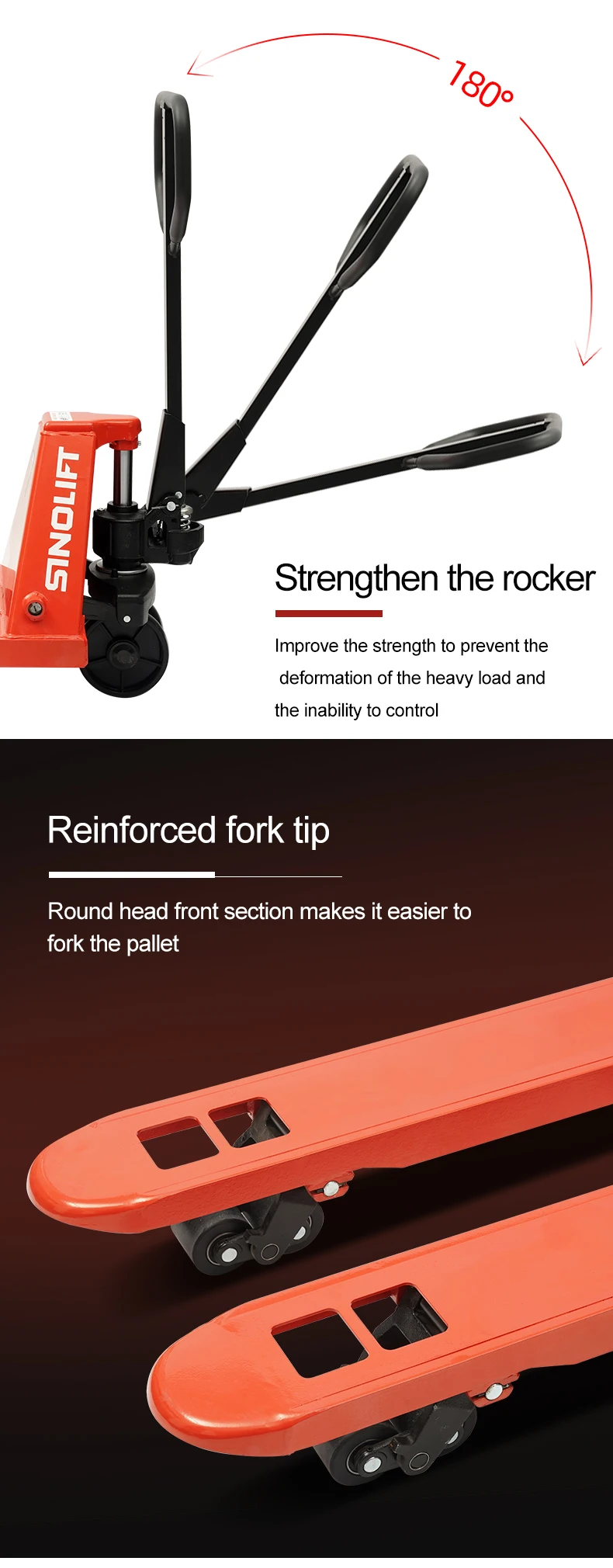 Sinolift CBK50 5 Ton Hand Pallet Truck With Load Capacity 5000kg ...