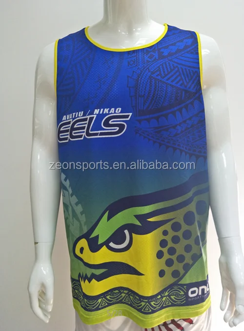 Wholesale Singlets Customized Full Sublimation Printing Men's Singlet ...