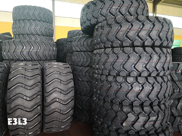FULKING Good Price Wheel Loader Tire E3/L3 14.00-24 16.00-24 16.00-25 ...