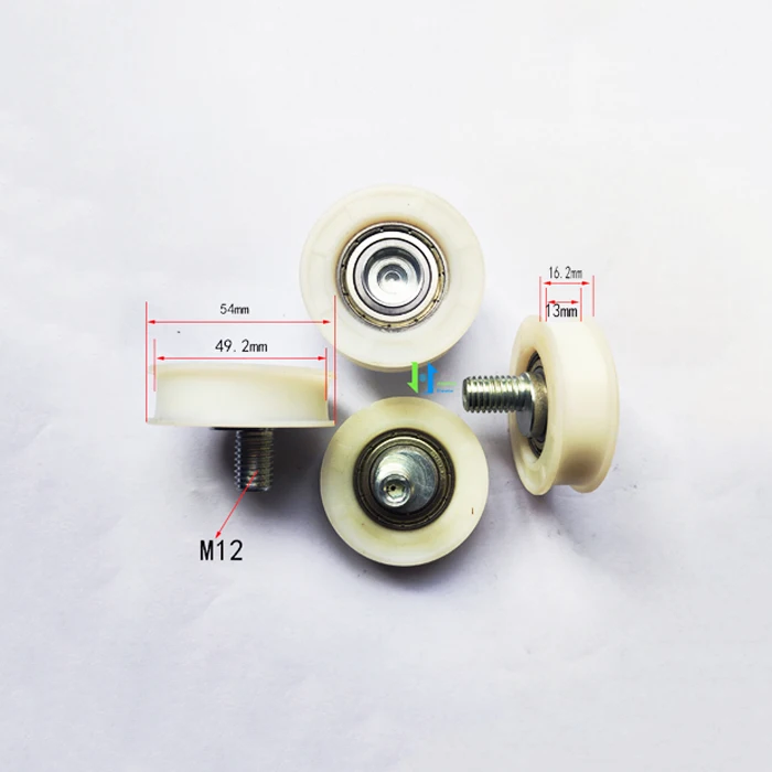 Fermator Elevator Eccentric Door Roller,Elevator Door Hanger Roller 56/ ...