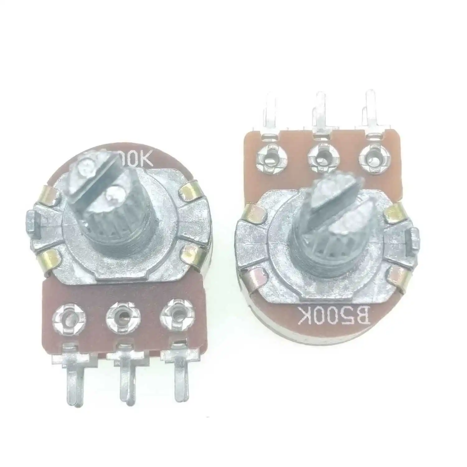 WH148 B500K Potentiometer - Linear Carbon Film 6pin 15mm