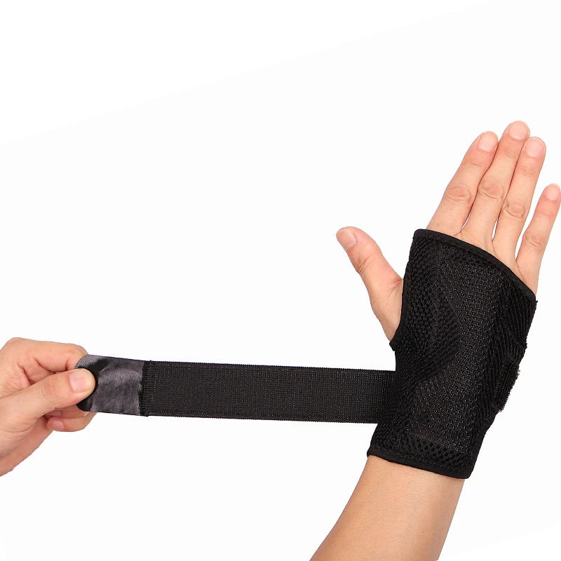 Adjustable Double Sided Metal Wrist Splint For Hand Wrist Tendonitis ...