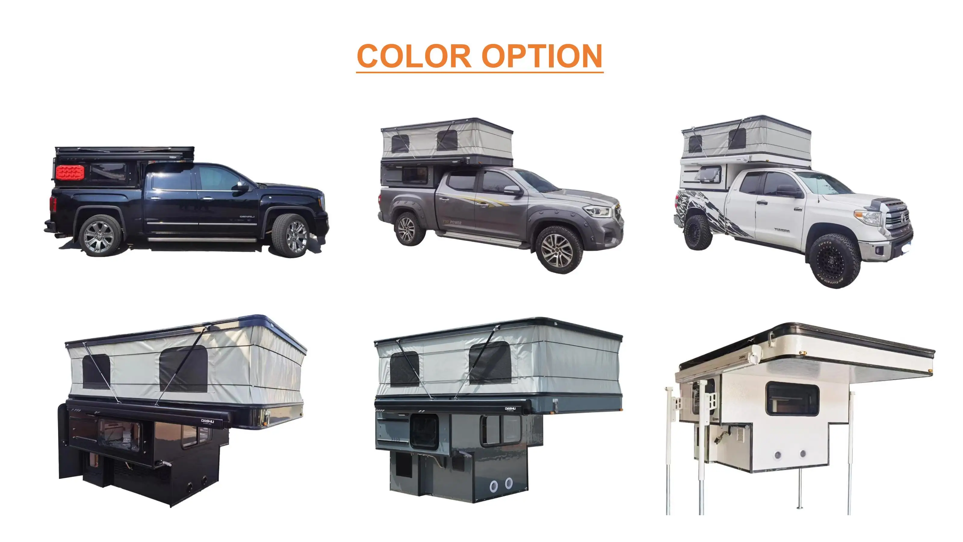 Lightweight Ford Ranger Camper - Fiberglass Hardtop Canopy