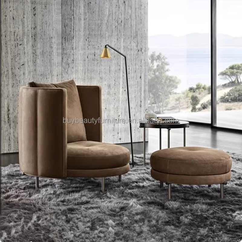 Modern Minimalist Single Sofa Lounge Chair Designer Hotel Furniture For ...