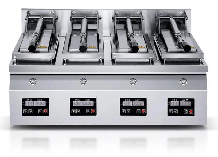 Commercial Electric Automatic Samosa Fryer Gyoza Frying Pan Fried ...