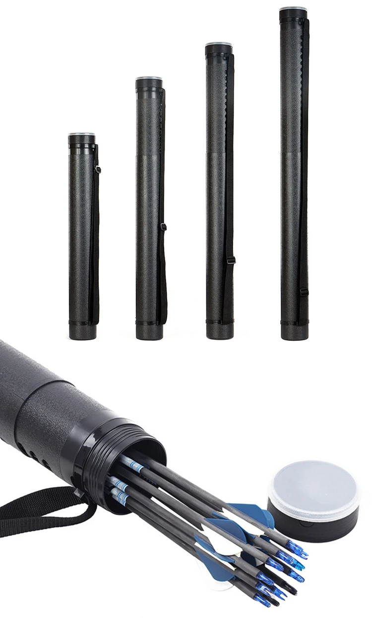 Sanding Archery Adjustable Arrow Case Black Extendable Arrow Tube - Buy ...