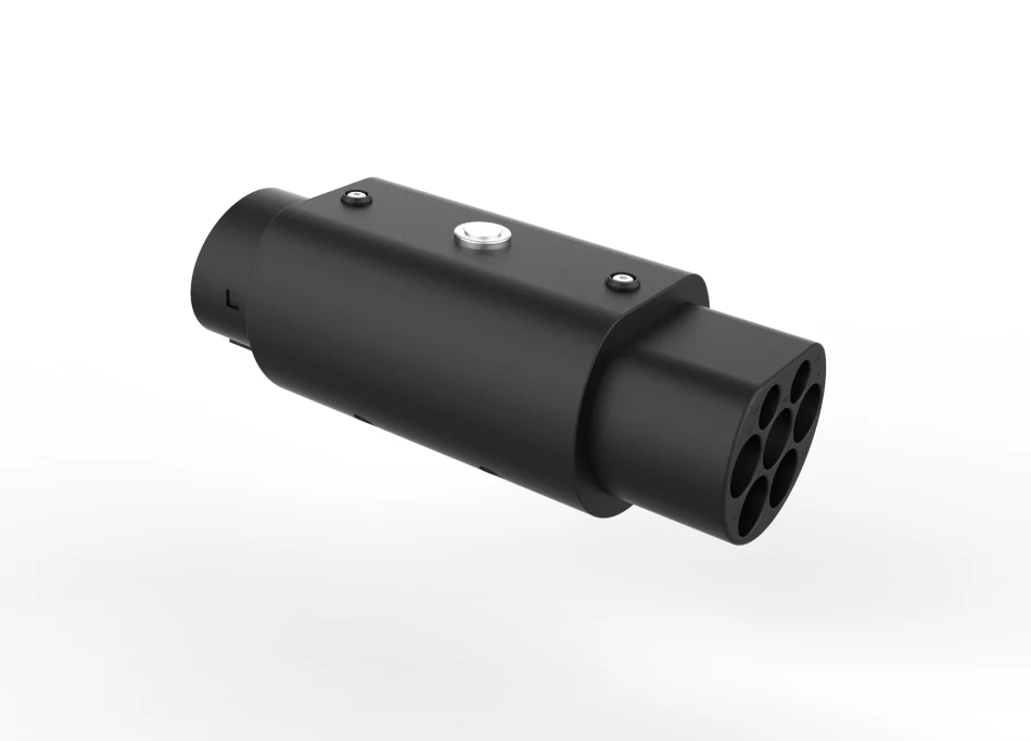 32a 250v Ac Charging Adapter Iec62196-2 To Sae J1772 Portable Ev ...