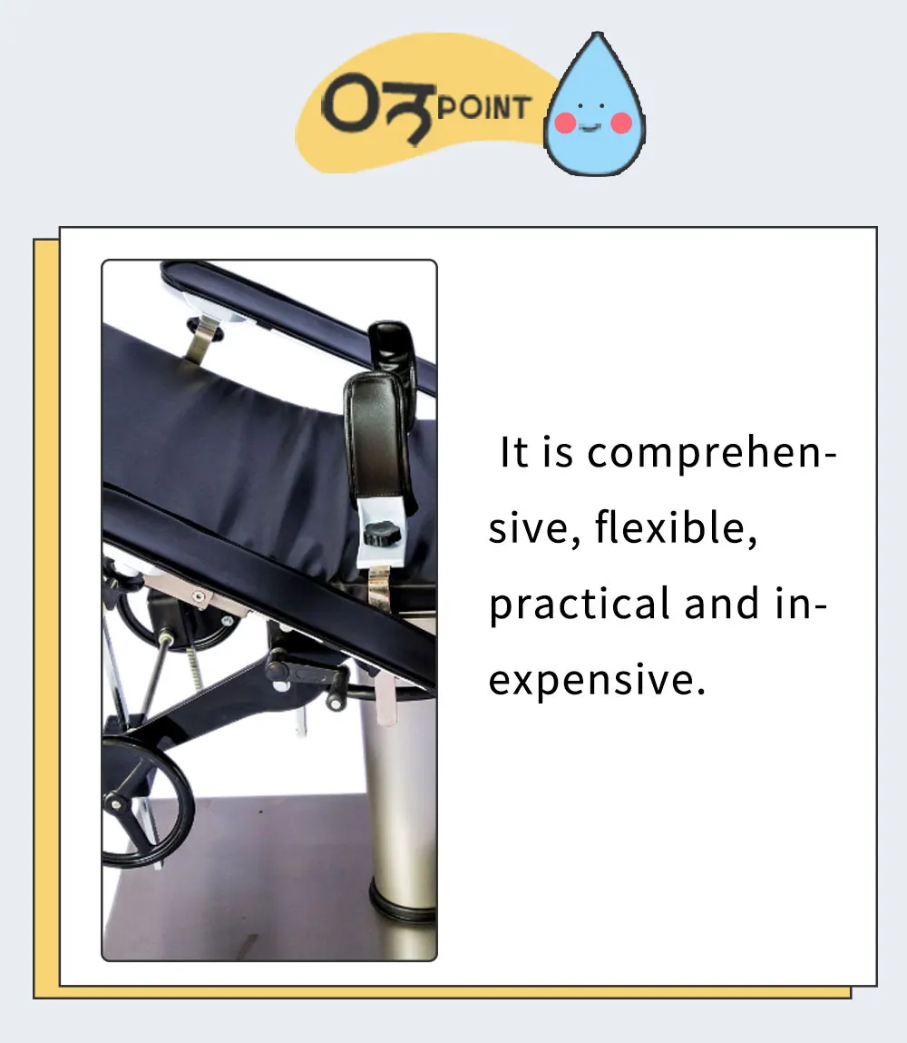 Hospital Multi-purpose Surgical Manual Ot Table Hydraulic Operating Bed ...