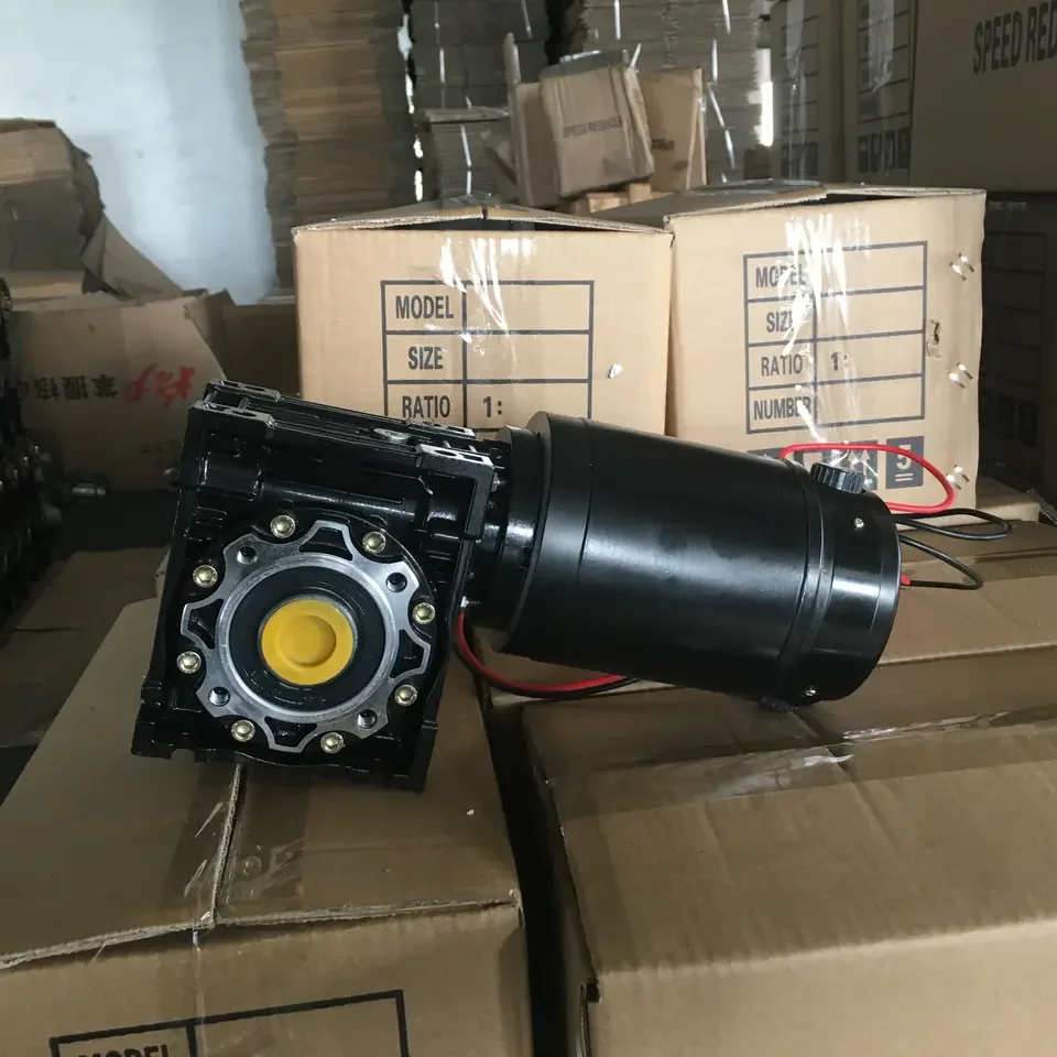 NMRV Series Aluminum Mechanical Worm Gearbox Reducer NMRV030 NMRV040 NMRV050 NMRV063 NMRV075 ...