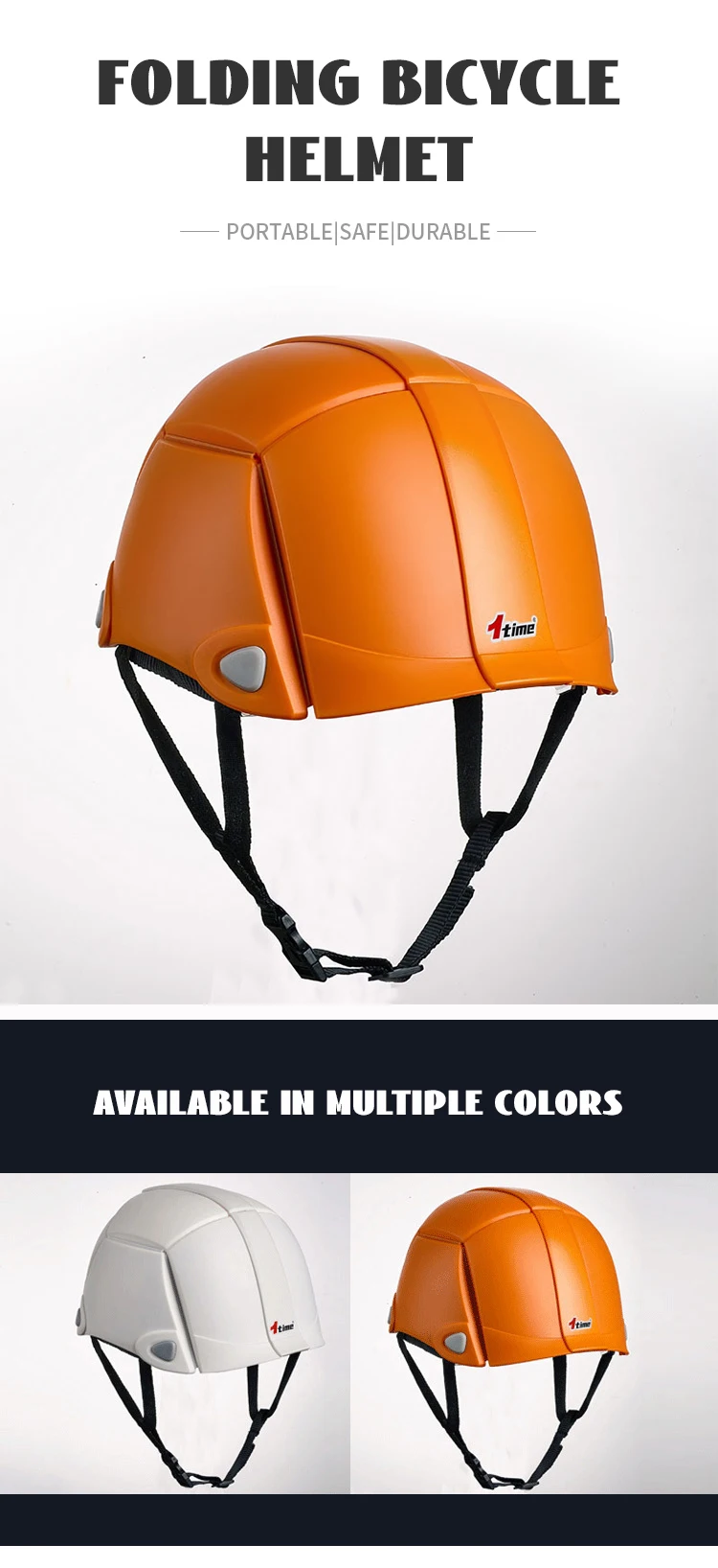 Foldable Bike Helmet Safety Folding Helmet For Adults Bicycle And ...