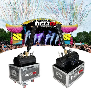 Dmx512 Stage Atmosphere Co2 Stadium Shot Confetti Machine Streamer ...