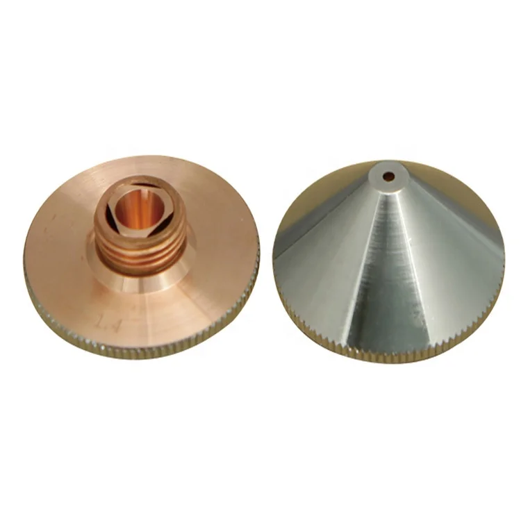 D28 D32 Copper Single & Double Layer Laser Nozzles for Fiber Laser ...